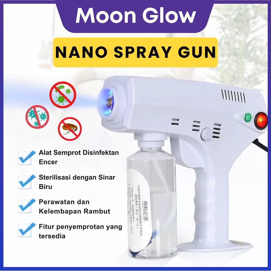 Jual Moon Glow [ GARANSI 1 TAHUN ] Nano Spray Steam Gun / Nano Spray ...
