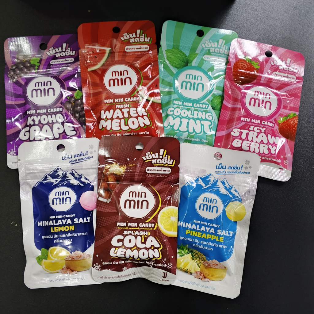 Jual Permen MIN MIN Candy. Tersedia dalam beberapa rasa. Original Thai ...