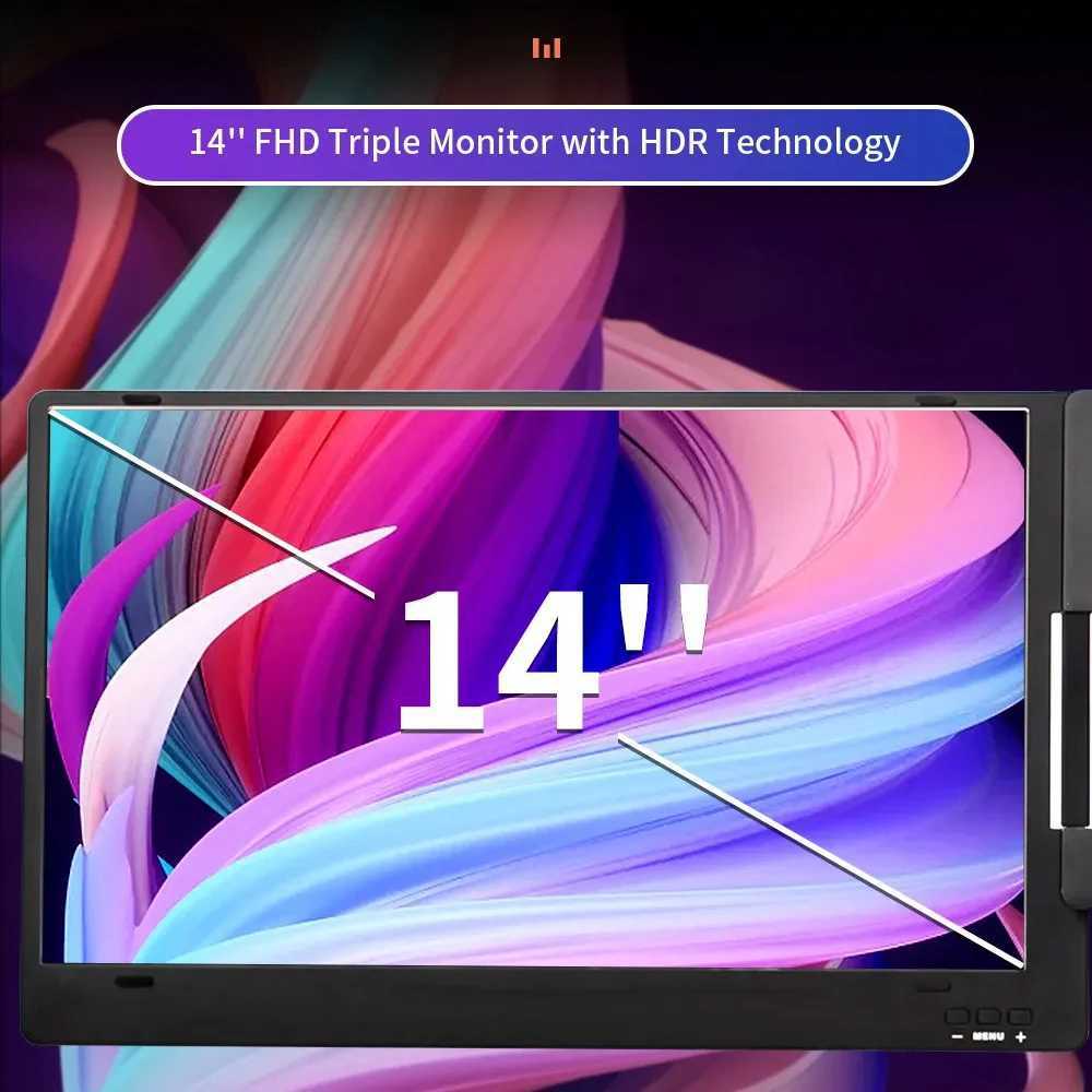 Jual ApexWay Portable Monitor Dual Screen Extender 14 Inch IPS FHD 60Hz ...