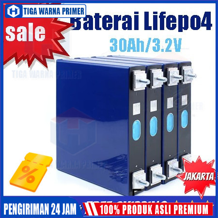 Jual 30Ah CATL/BYD Baru Lifepo4 Baterai 3.2V 30Ah lifepo4 Baterai cell ...