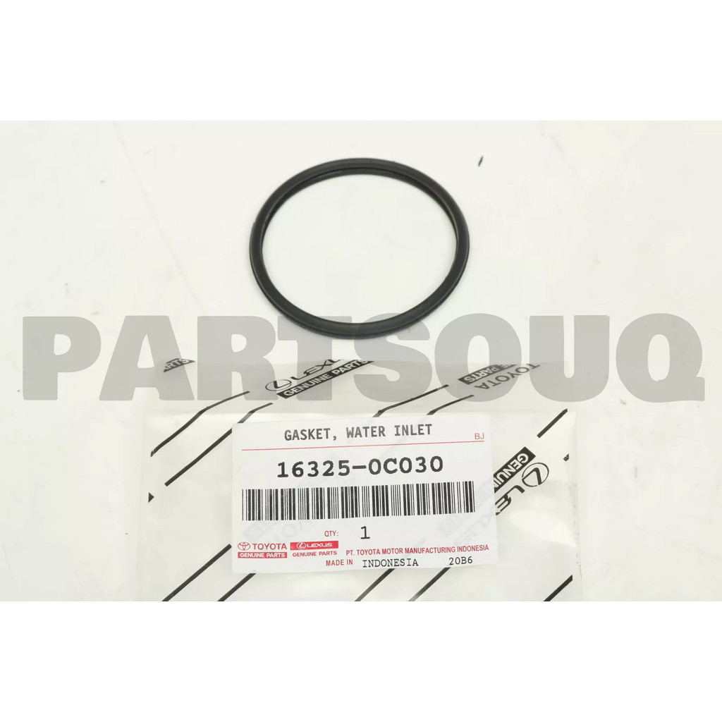 Jual GASKET WATER INLET FORTUNER TGN4 TGN51 TGN61 TOYOTA 16325-0C030 ...