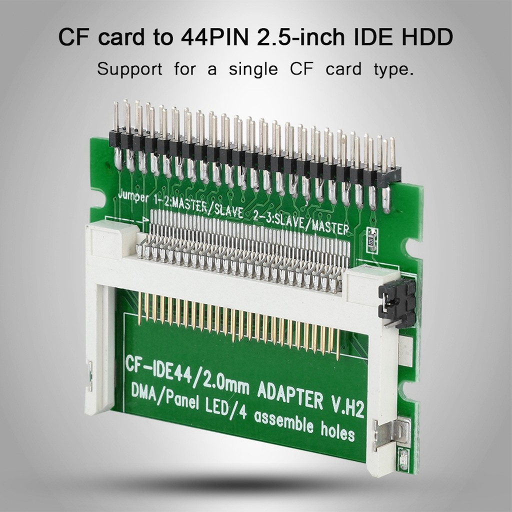 Jual CF Adapter Card CF to IDE SSD HDD Adapter Card Compact Flash CF ...