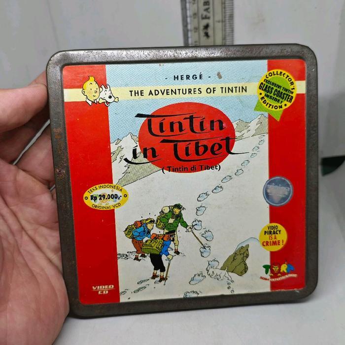 Jual VCD Kartun The Adventures of Tintin in Tibet Emerald Original Tora ...