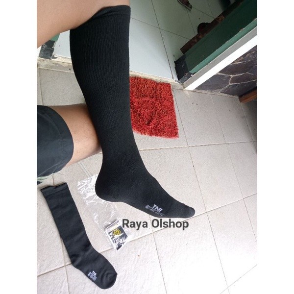 Jual Kaos Kaki PDL Jatah TNI Sifon (Panjang Selutut) | Shopee Indonesia