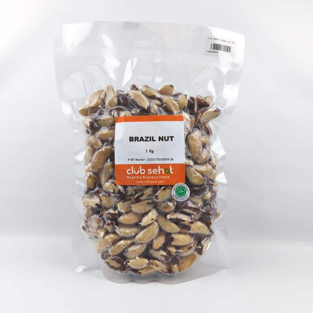 Jual Club Sehat Brazil Nut 1kg – Kacang Brazil Premium, Kaya Selenium ...