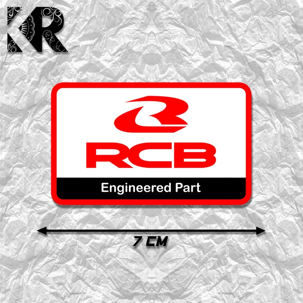 Jual Stiker Rcb Sticker Shock Rcb Racing | Sticker Motor | Sticker ...