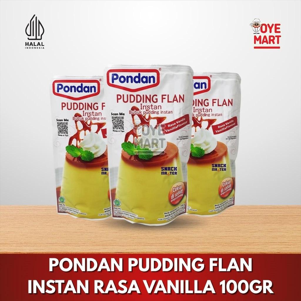 Jual PONDAN PUDDING FLAN RASA VANILLA 100GR | Shopee Indonesia