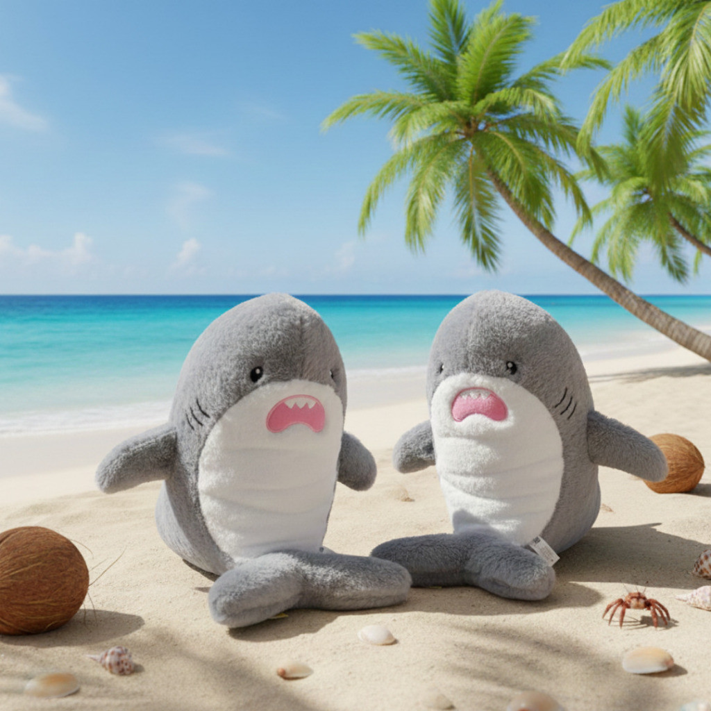 Jual TM/ Boneka Plush Toys Fish Ikan Hiu Shark Soft Cute | Shopee Indonesia