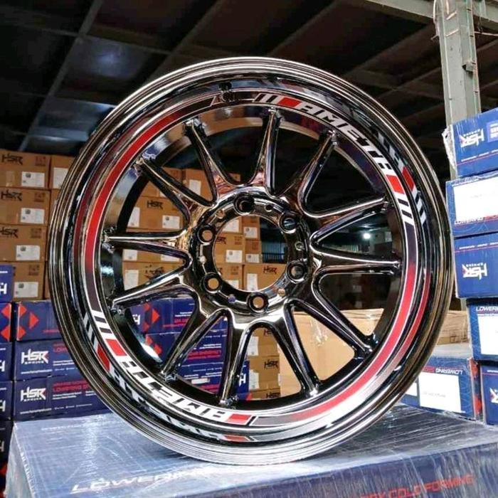 Jual TERSEDIA VELG HSR DARI R14 S/D R22 VELG DAN BAN MOBIL - HITAM ...