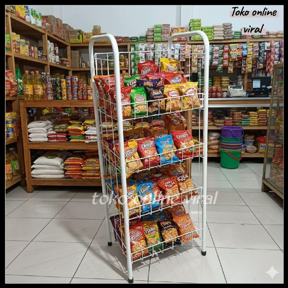 Jual Toko Online Viral Rak Ciki Ekonomi Susun 4 Jumbo Besi Anti Karat ...