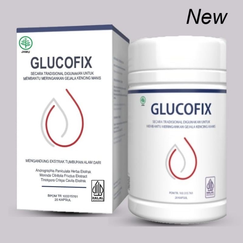 Jual Glucofix Obat Alami Diabetes Kencing Manis Turunkan Kadar Gula ...