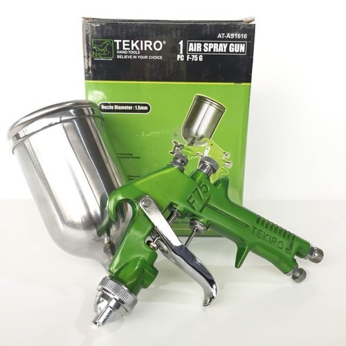 Jual Tekiro SPRAY GUN TEKIRO F75 G F 75 TABUNG ATAS ORIGINAL | Shopee ...