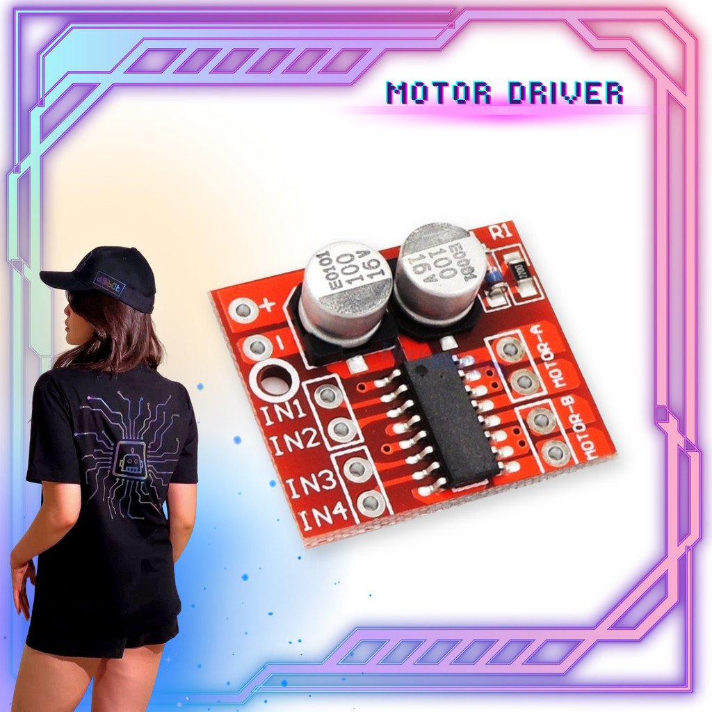 Jual MX1508 Mini Motor Driver - 1508 L298N Controller - Digibot ...