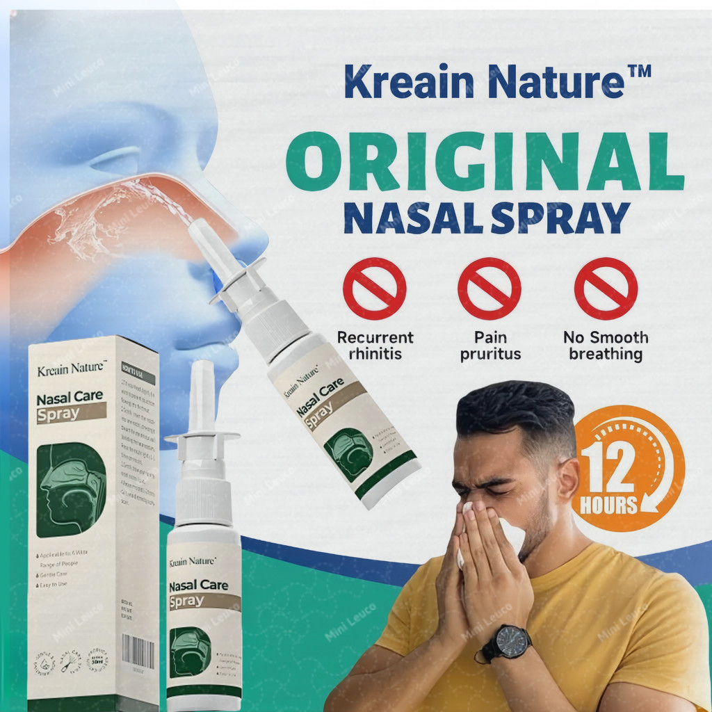 Jual Kreain Nature Nasal Spray 30ml – Obat Sinusitis, Rhinitis, Hidung ...