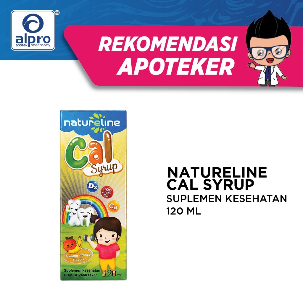 Jual Natureline Cal Syrup 120 Ml / (FCS) | Shopee Indonesia