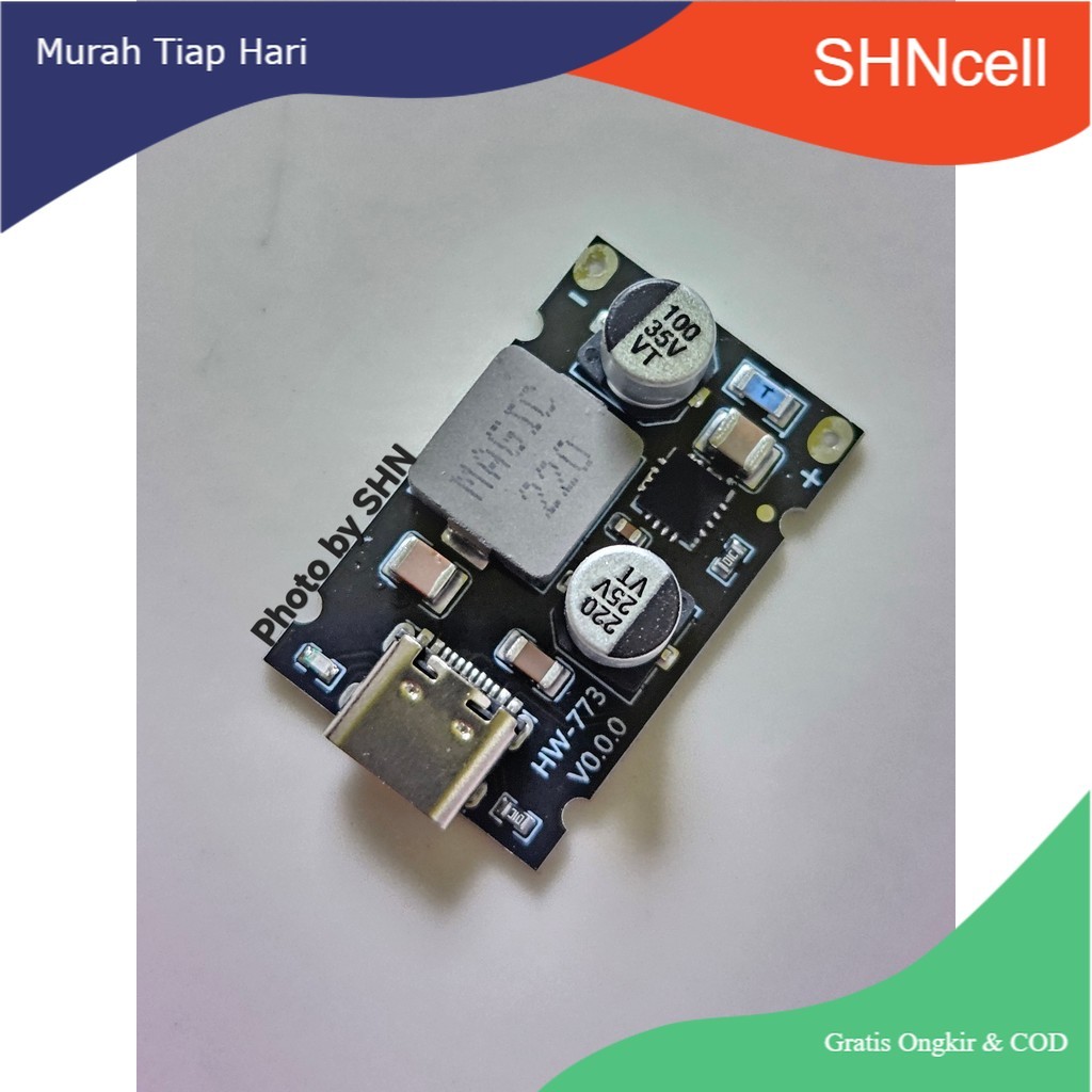 Jual Modul Charger PD65W Fast Charging Module Type-C Interface PD QCSCP ...