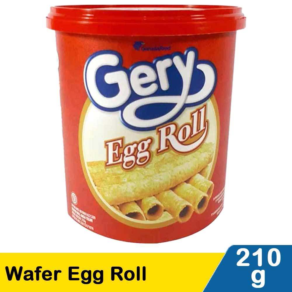 Jual GERY WAFER EGG ROLL 210g | Shopee Indonesia
