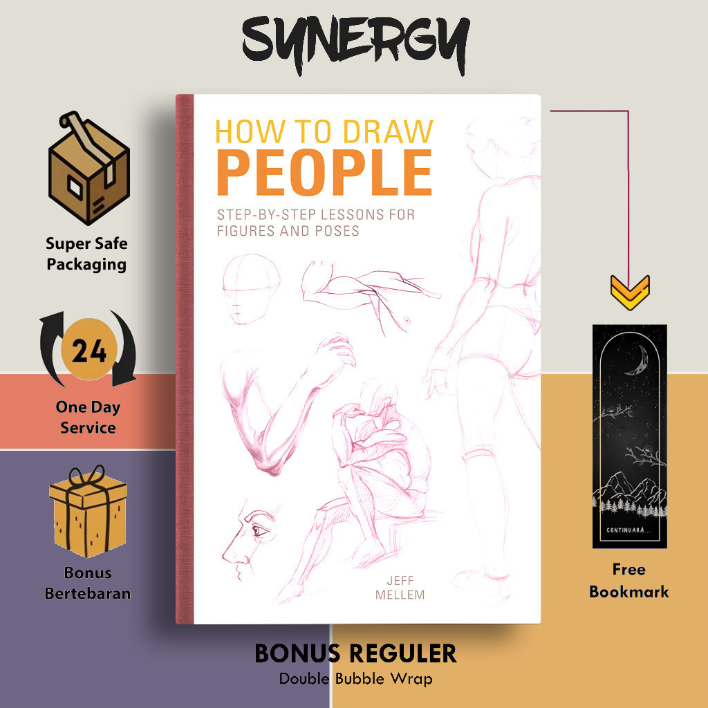 Jual How to Draw People by Jeff Mellem | Shopee Indonesia