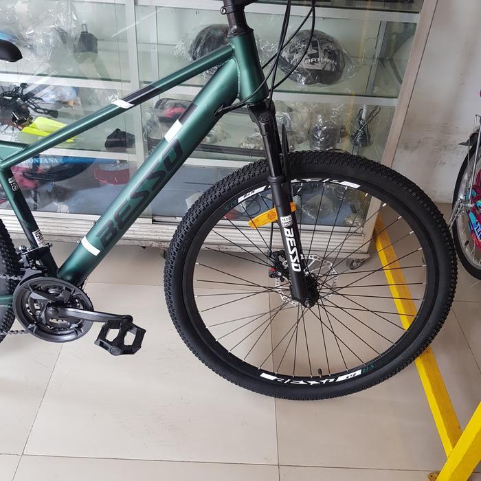 Jual Sepeda MTB 27.5 inch BESSO ( Gigi 24 Speed ) | Shopee Indonesia
