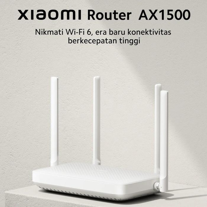 Jual Xiaomi Router AX1500 | Wi-Fi 6 Konektivitas Era Baru | Jaringan ...