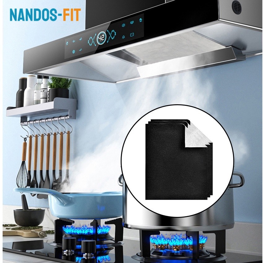 Jual NANDOS-FIT Saringan Cooker Hood Carbon 47×57cm / Filter Asap ...
