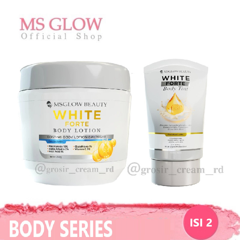 Jual MS GLOW - NEW BODY SERIES HB LOTION DOSTING FORTE DAN BODY TINT ...