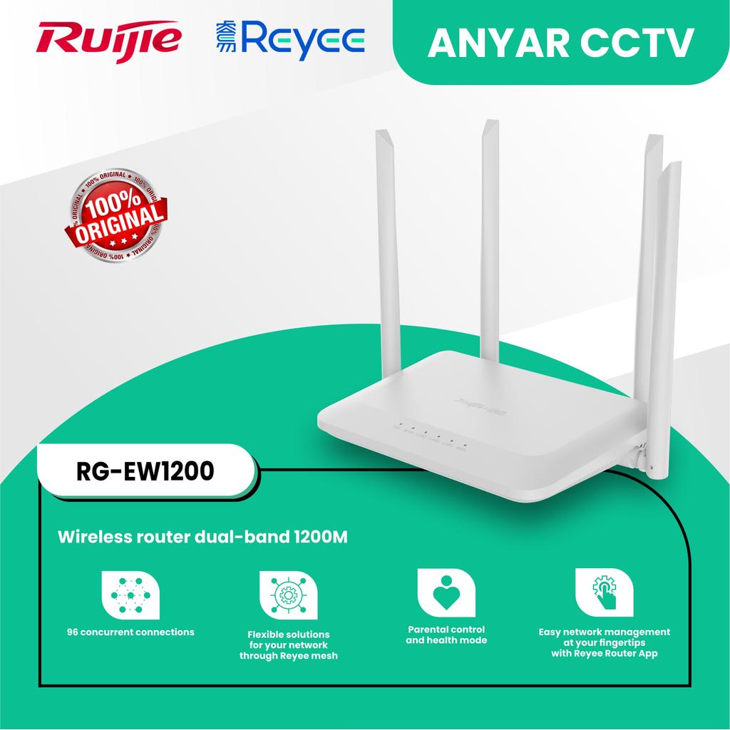 Jual RUIJIE REYEE RG-EW1200 1200M Dual-band Wireless Router | Shopee ...