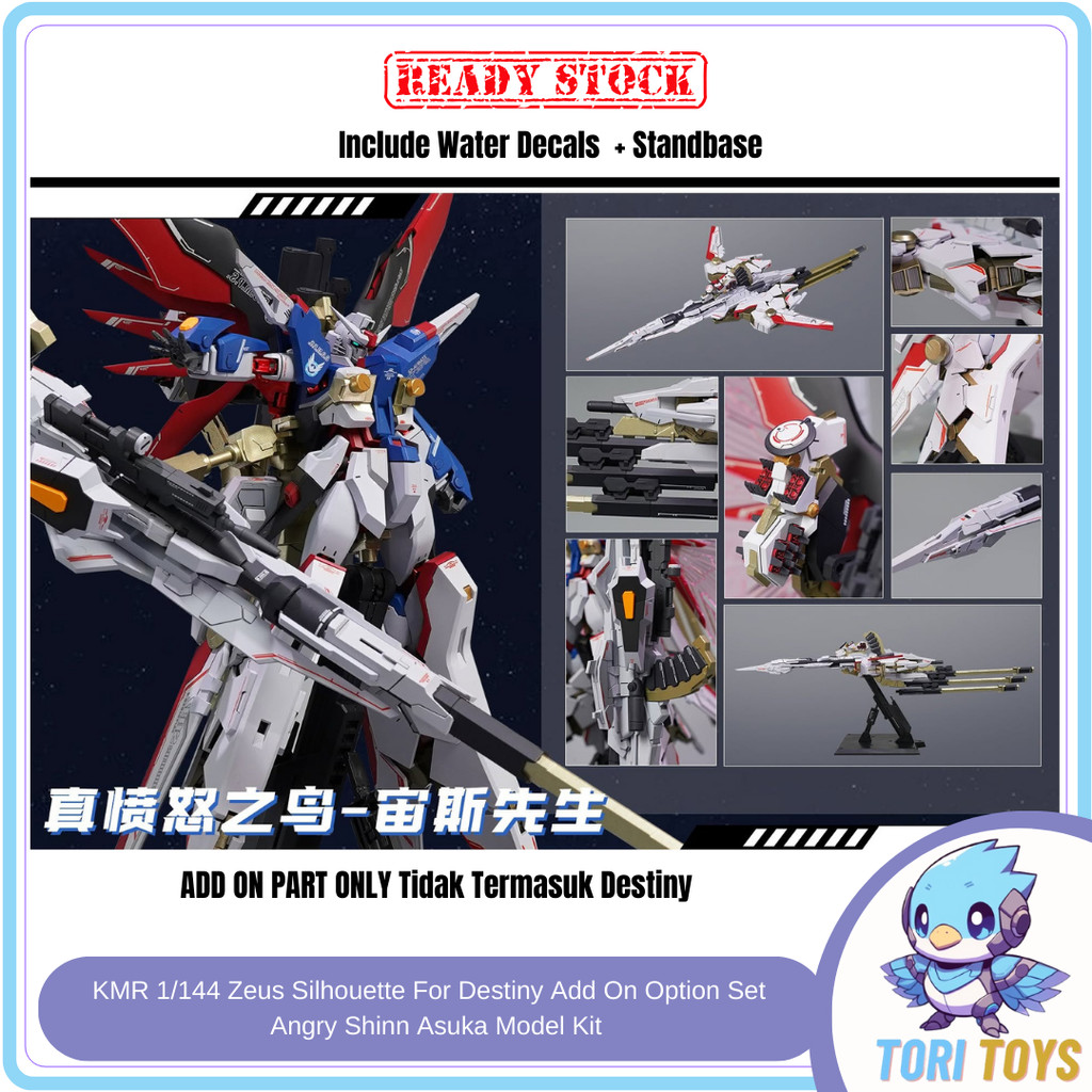 Jual KMR 1/144 Zeus Silhouette For Destiny Add On Option Set Angry ...