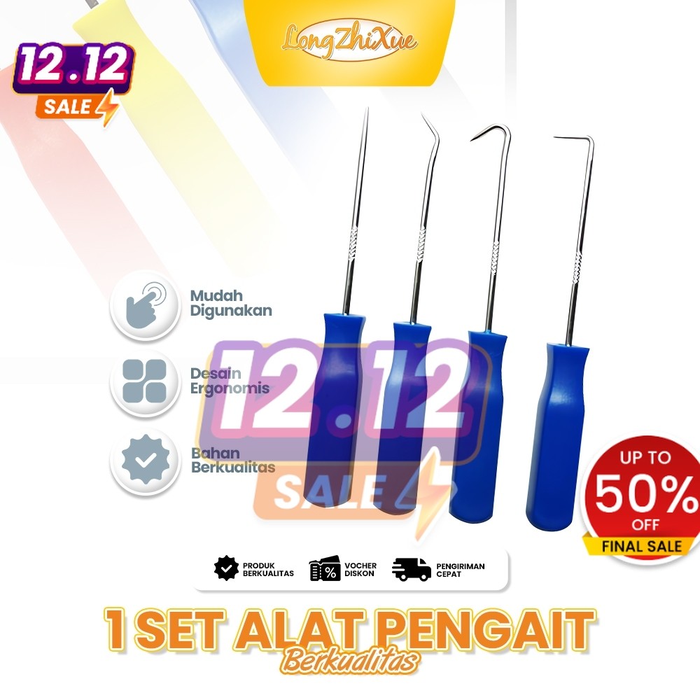 Jual [ 4 pcs ]Set alat Penarik Perbaikan Mobil/Sepeda Motor/Berbagai ...