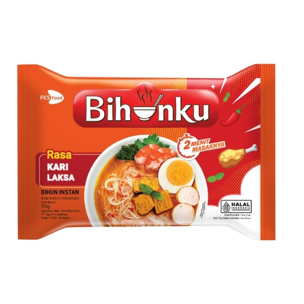 Jual BIHUNKU KARI LAKSA 55 GR | Shopee Indonesia
