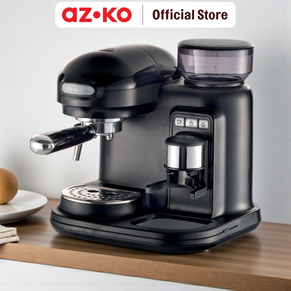 Jual AZKO Ariete Moderna Coffee Maker Espresso Dengan Grinder - Hitam ...