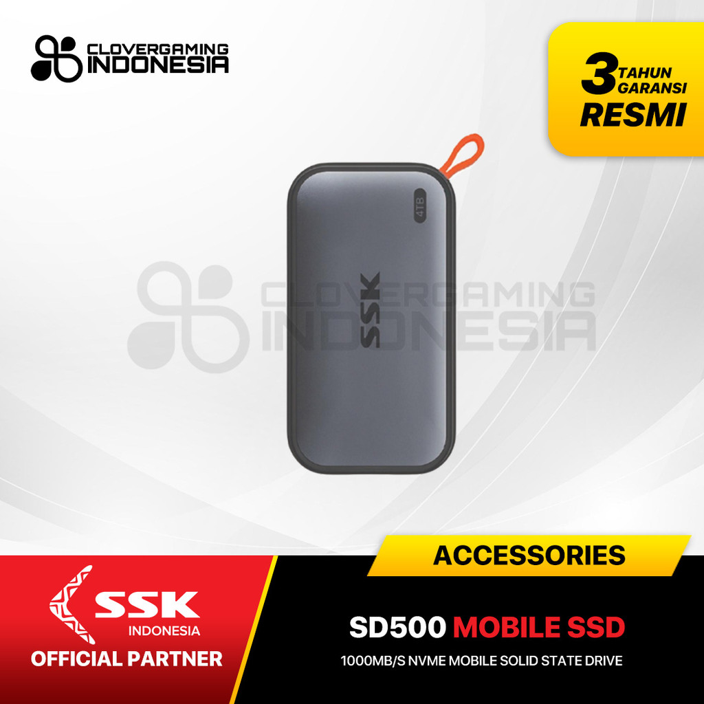 Jual SSK SD500 SD-500 Portable SSD USB 3.2 Gen2 External Storage Solid ...