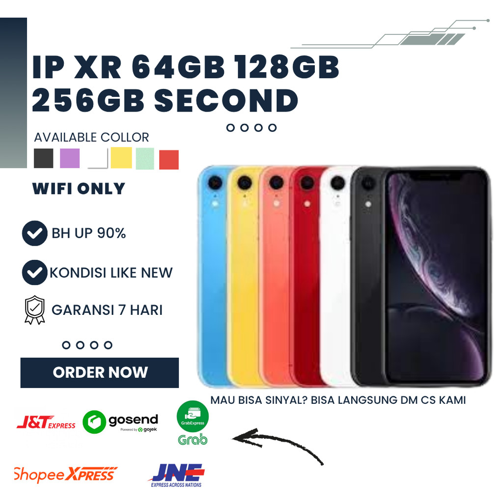 Jual HP iPh XR Second 64GB 128GB 256GB Fullset | Shopee Indonesia