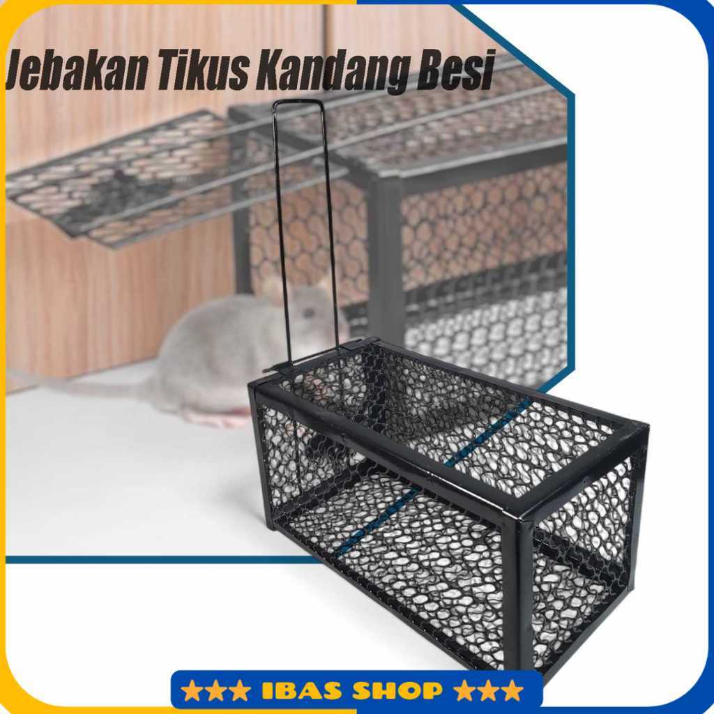 Jual Jebakan Tikus Kandang Besi Automatic Mousetrap - B-23 | Shopee ...