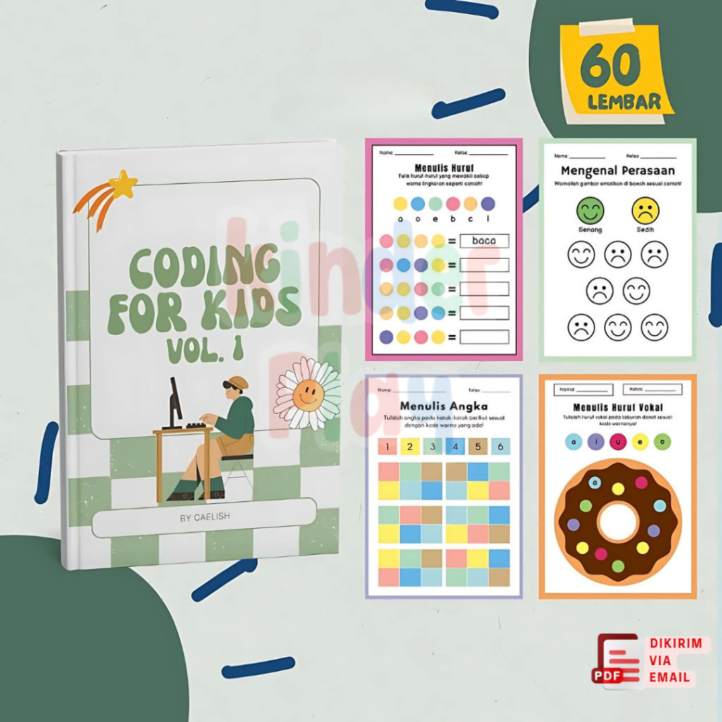 Jual Vol. 1 Coding Anak 4–8 Tahun – Belajar Dasar Coding Seru ...