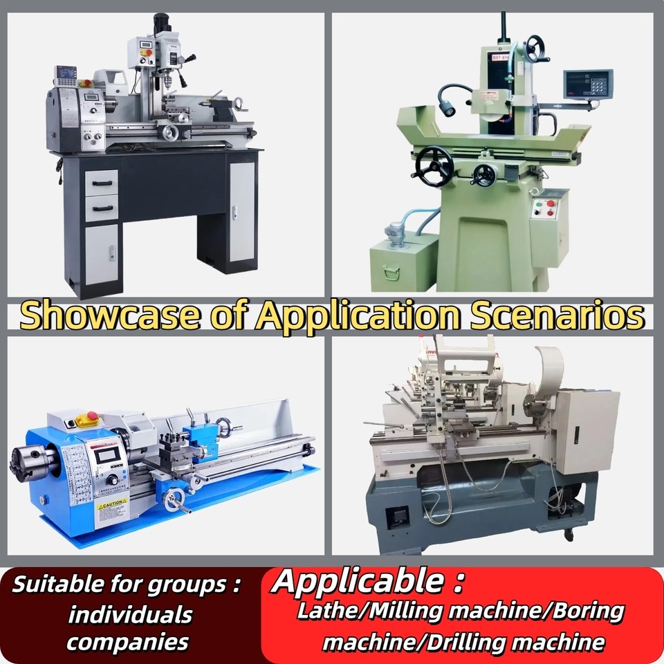 Jual High Precision Milling Lathe Grinder DRO Linear Glass Scale ...