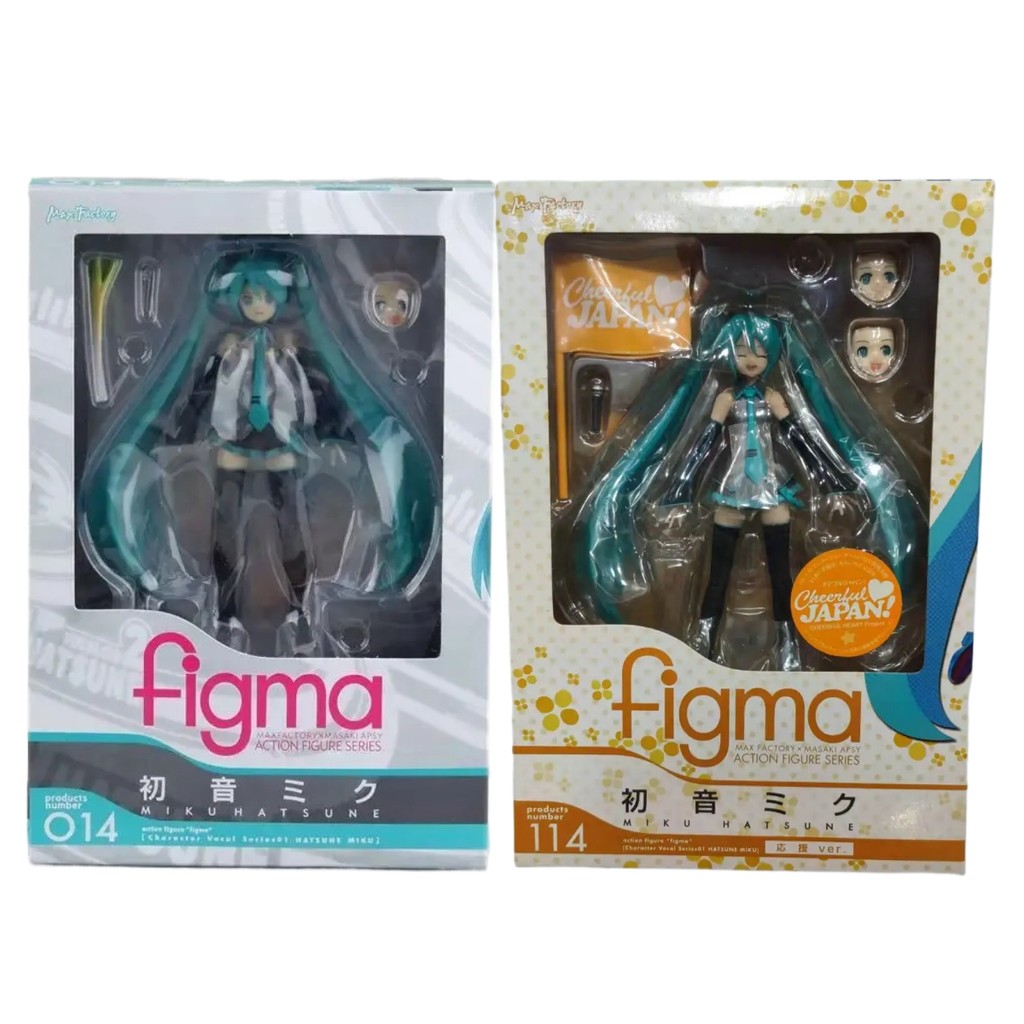 Jual New Figma 114 Hatsune Miku Anime Girl Figure Figma 014 Virtual ...