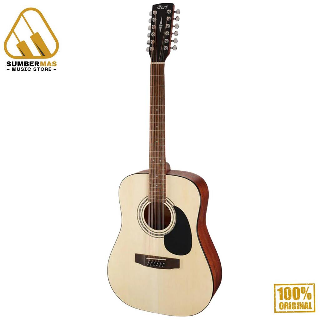 Jual Cort AD810-12-OP Acoustic Guitar 12-String, Open Pore - Gtitar ...