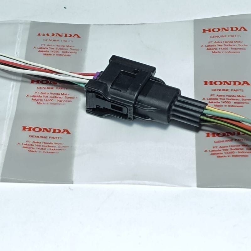 Jual Kabel soket sensor ckp male female pin 6 fi honda new beat vario ...