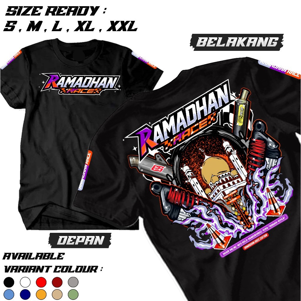 Jual Kaos Ramadhan Race VOL.1 2stroke 4 stroke Baju Evilsmoke Motor ...