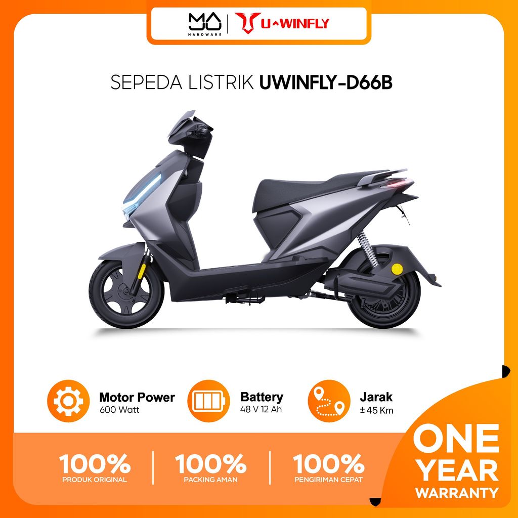 Jual U-Winfly Sepeda Listrik U-Winfly D66B 600W 48V - Garansi Resmi ...