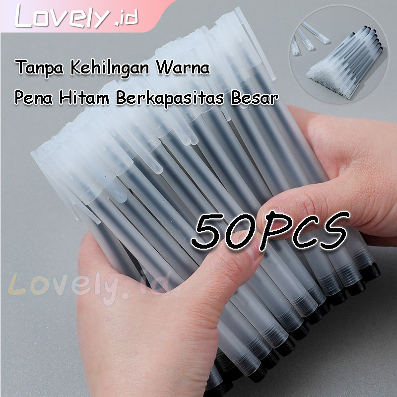Jual 50pcs Pulpen Pena Pulpen 1 Pack Kapasitas Besar Dan Tahan Lama 0 ...