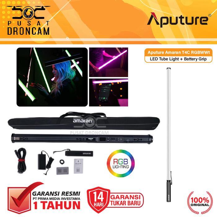Jual PROMO 12.12 Aputure Amaran T4c RGBWW LED Tube Light - T4 C Lampu ...