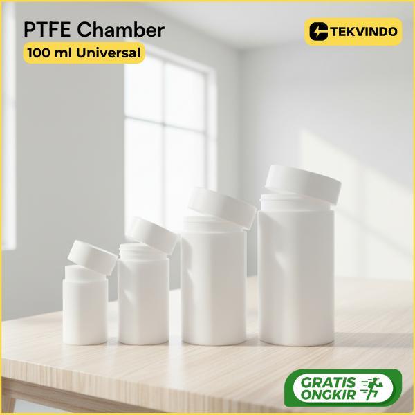 Jual PTFE Chamber 100ml Universal Liner Hydrothermal Autoclave Reactor ...