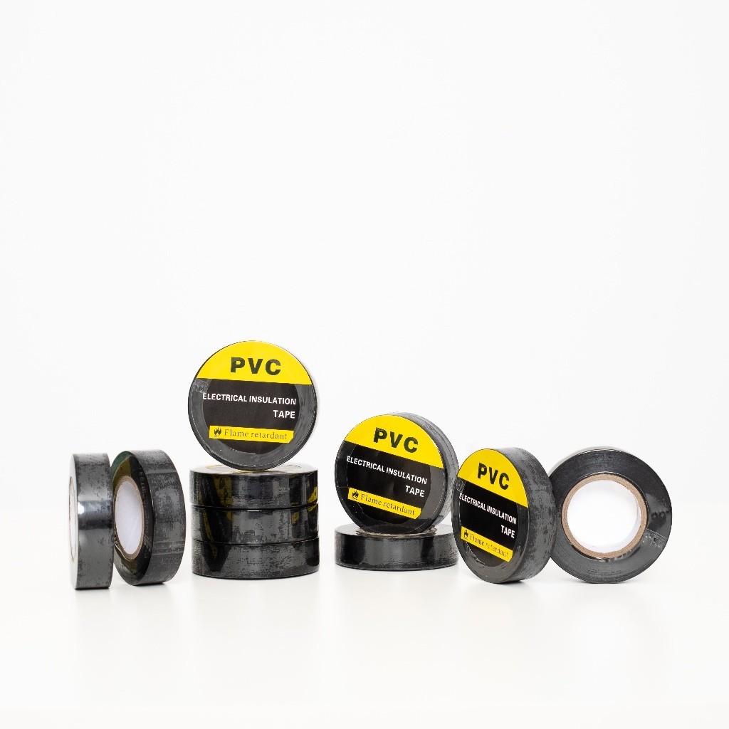 Jual Isolasi Listrik - Electrical Tape - Isolasi Listrik Hitam ALEO ...