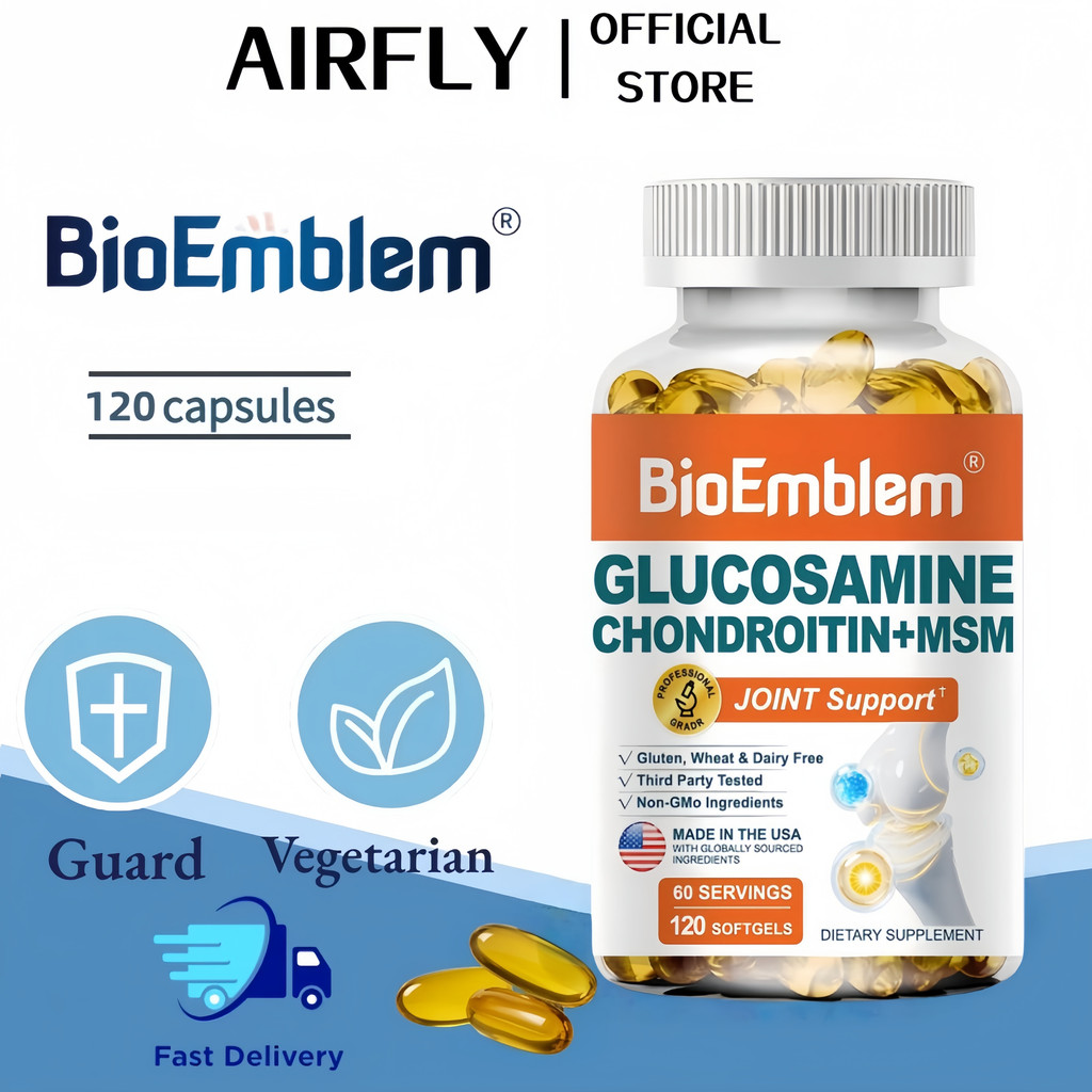 Jual AIRFLY Suplemen Pendukung Sendi Glukosamin Kondroitin MSM - Bebas ...