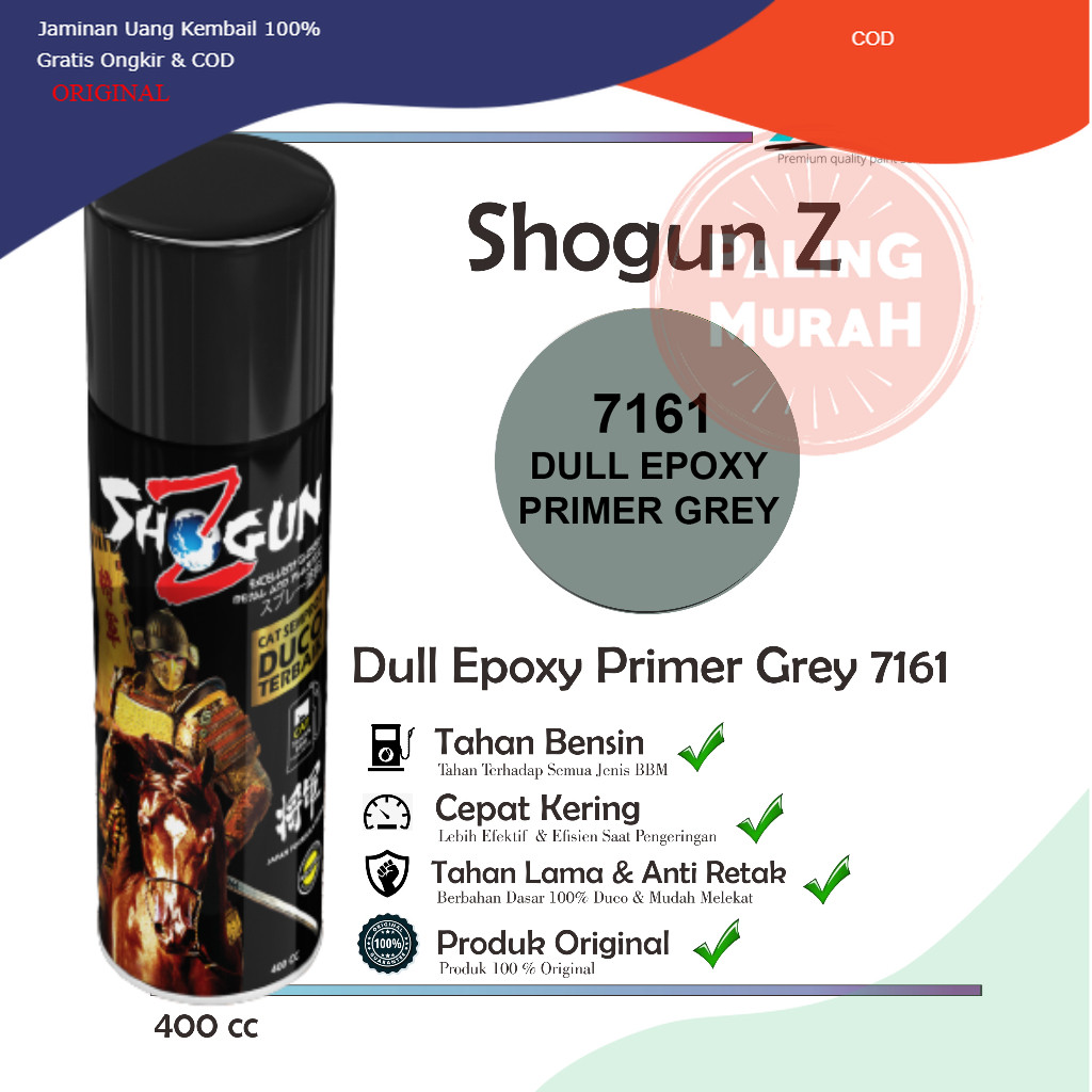 Jual Cat Semprot Spray Paint Cat Semprot Premium-Pilok Pilox Dull Epoxy ...