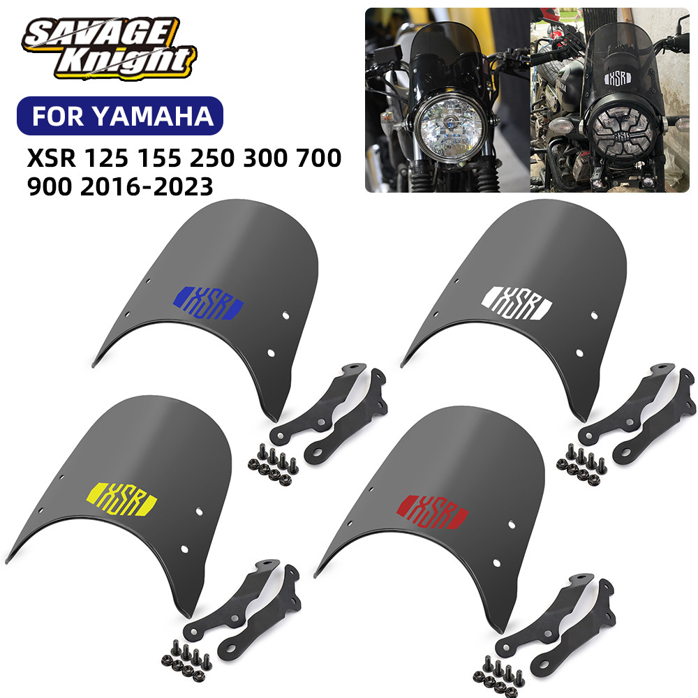 Jual Windshield Windscreen For YAMAHA XSR 125 155 250 300 700 900 ...