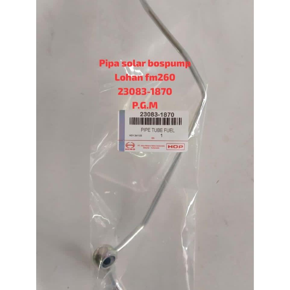 Jual PIPA SOLAR BOSPUMP HINO LOHAN 260 Ti HINO 500 | Shopee Indonesia