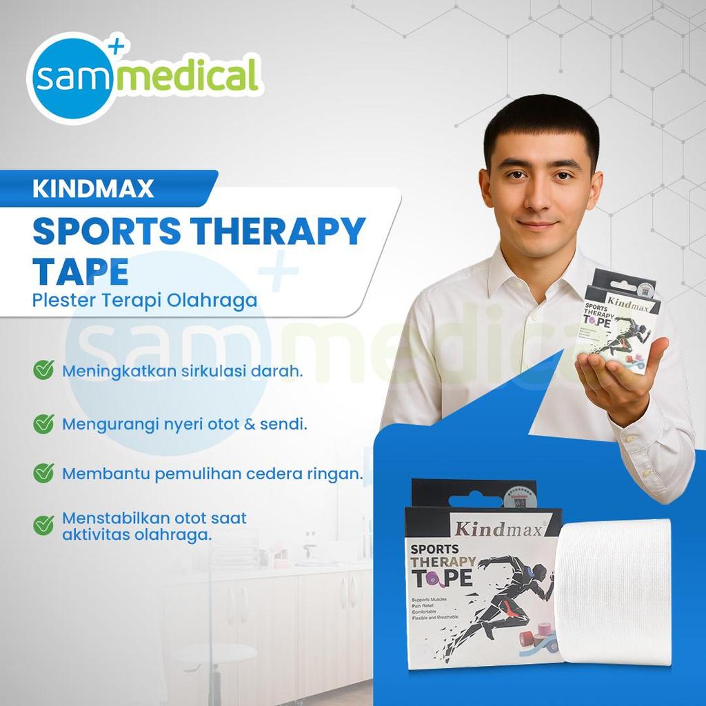 Jual Kindmax Kinesio Tape / Terapi Tape / Tapping Ukuran 5cm x 5m ...